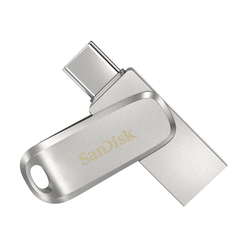 SanDisk 128GB Dual Drive Ultra Luxe (SDDDC4-128G-G46) USB flash memorija crni