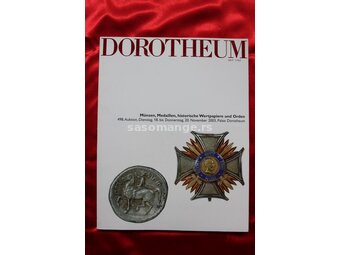 Dorotheum, Munzen, Medallien, Werpapiere und Orden, 2003