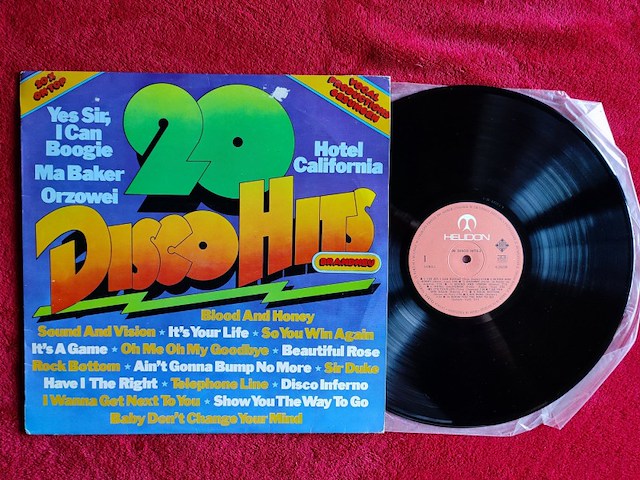 Unknown Artist – 20 Disco Hits /vinil: 5 mint/omot:5-