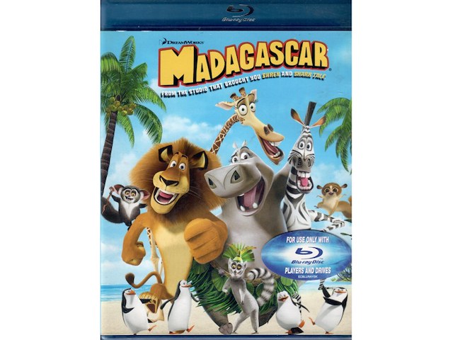MADAGASCAR BLU-RAY