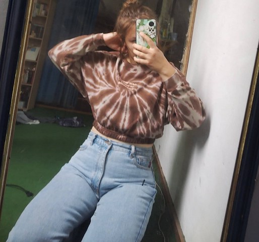 pull and bear crop