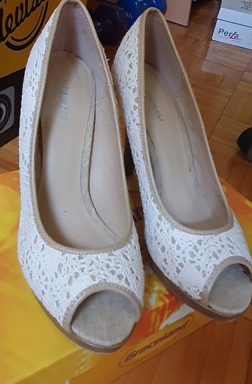Cipele za vencanje bele Deichmann 39