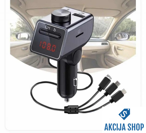 Transmiter – MP3 player za auto,punjač – Q185 – Transmiter – MP3 player za auto,punjač – Q185