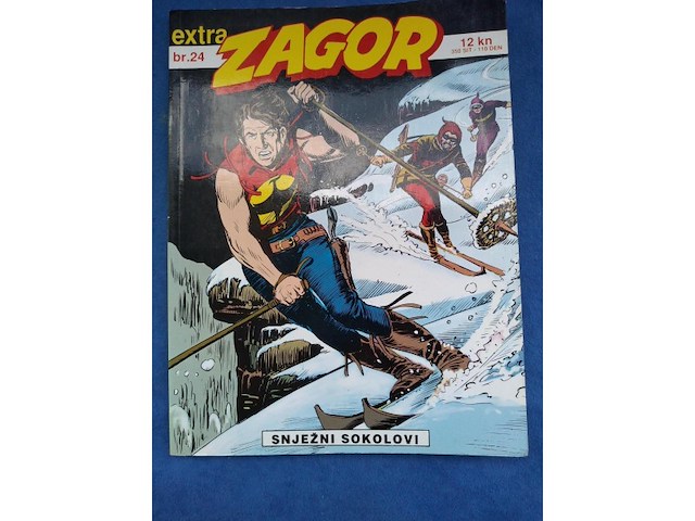 ZAGOR EXTRA 24 – SNJEŽNI SOKOLOVI – SLOBODNA DALMACIJA