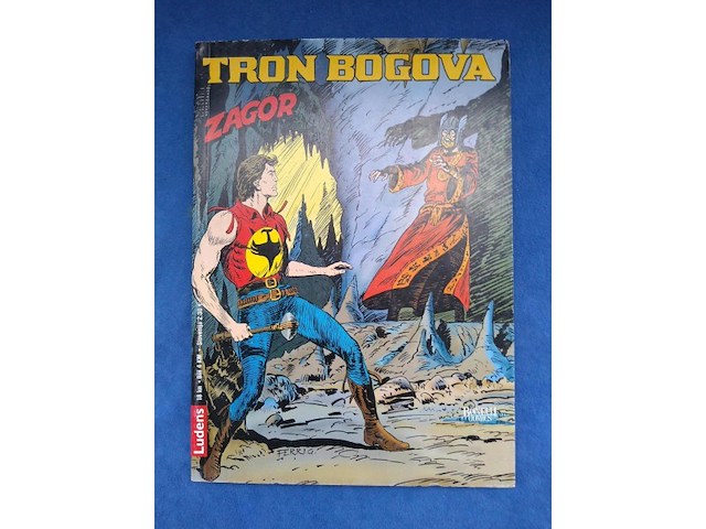 ZAGOR 165 – TRON BOGOVA  - LUDENS