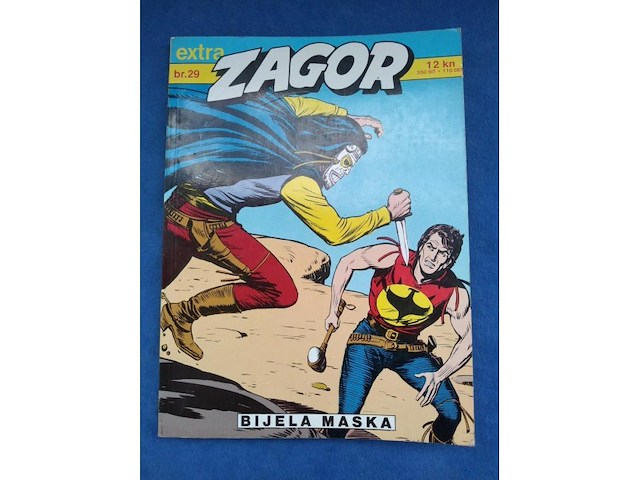 ZAGOR EXTRA 29 – BIJELA MASKA – SLOBODNA DALMACIJA