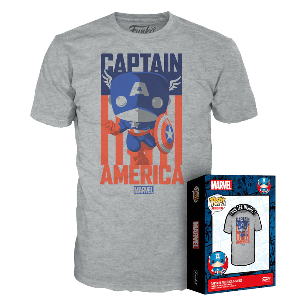 Marvel Boxed Tee - Camptain America