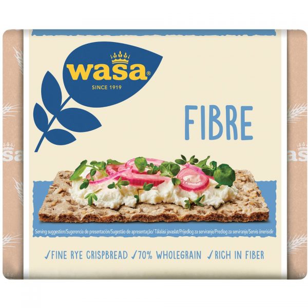 Wasa Fibre hrskavi ražani hleb 275g