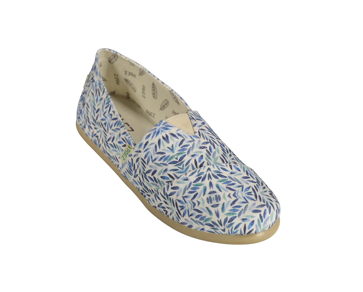 PAEZ CLASSIC PRINT TEA LEAF WHITE/BLUE