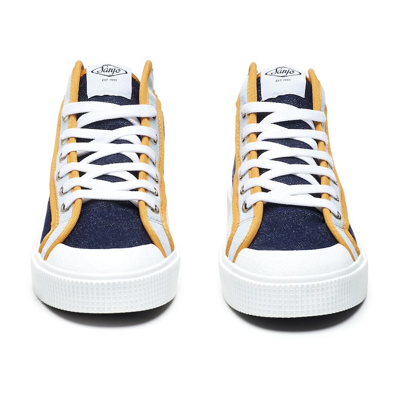 SANJO K100 // DENIM & YELLOW