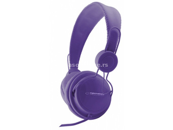 Esperanza Audio stereo slušalice Sensation Violet EH148V