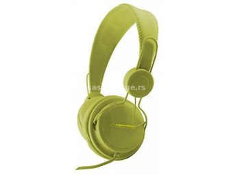 Esperanza Audio stereo slušalice Sensation Green EH148G