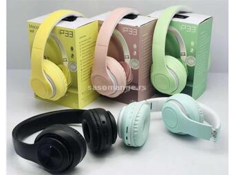Bežične slušalice roze -P33
