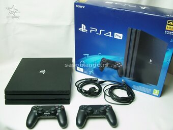 Sony PS4 PRO 1TB / 4K / 2 Džojstika / Original Pack