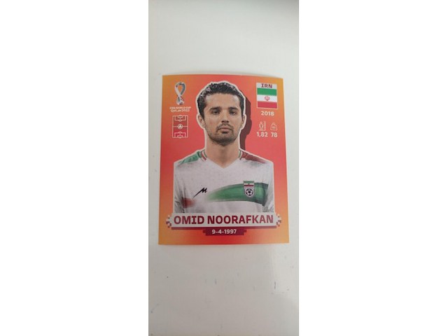 Panini FIFA 2022 Qatar IRN 10