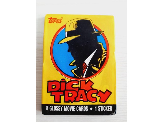 Topps Dick Tracy pakovanje žvaka