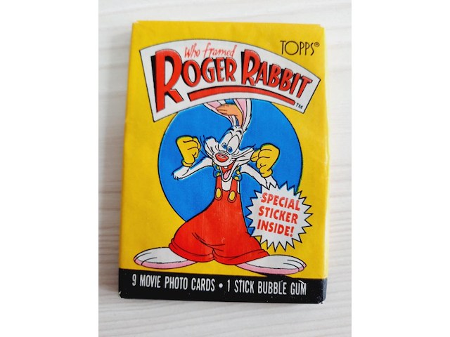 Roger Rabbit Movie Topps