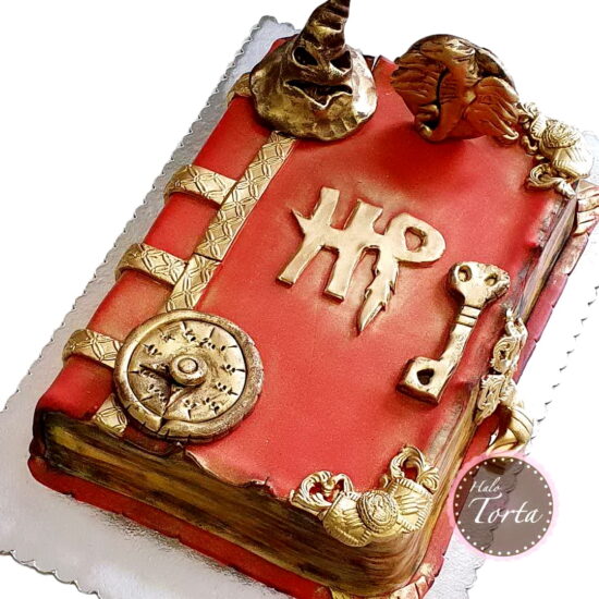 Knjiga Harry Potter torta