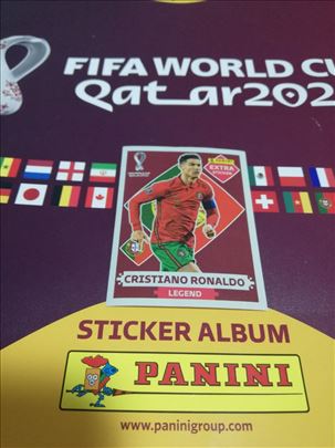 Christiano Ronaldo Extra PANINI STICKER FWC 2022