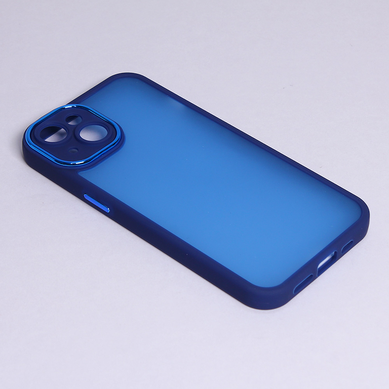 Maska(futrola) Shining Camera za iPhone 14 6.1 plava