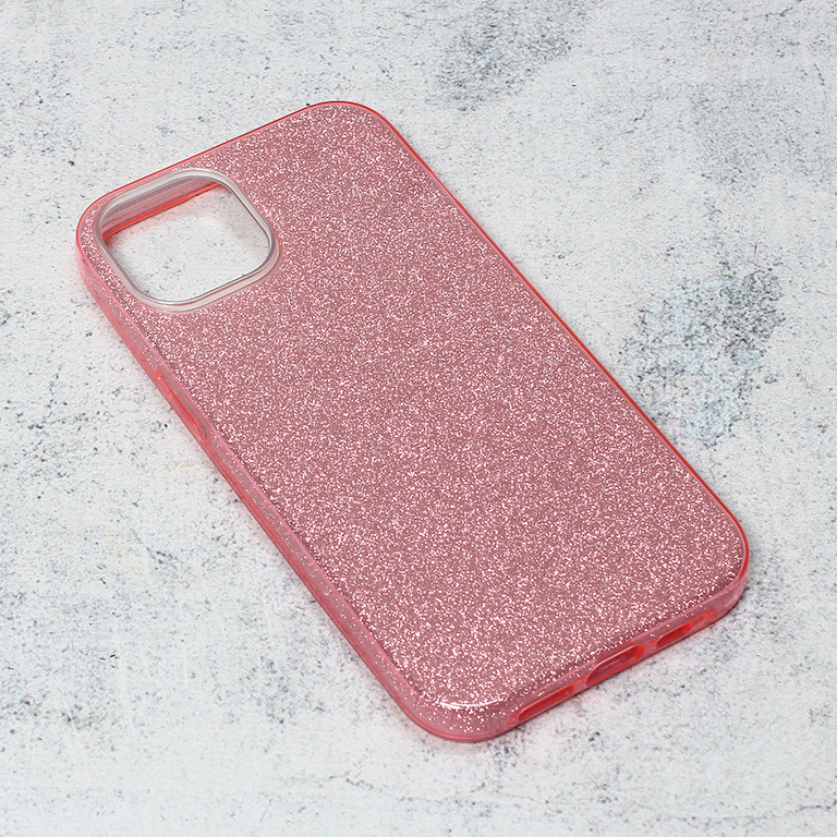 Maska(futrola) Crystal Dust za iPhone 14 6.1 roze