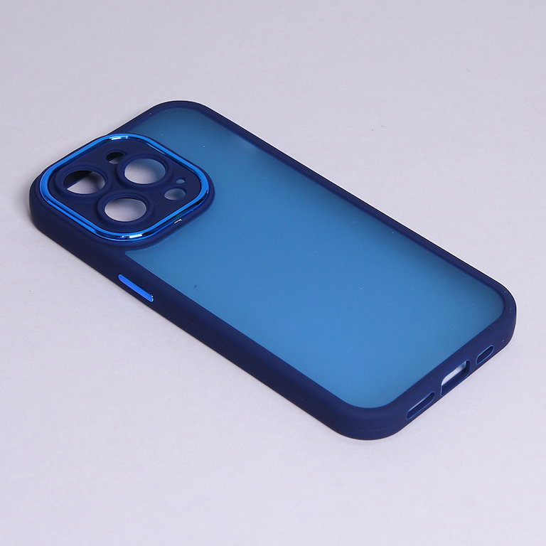 Maska(futrola) Shining Camera za iPhone 14 Pro 6.1 plava