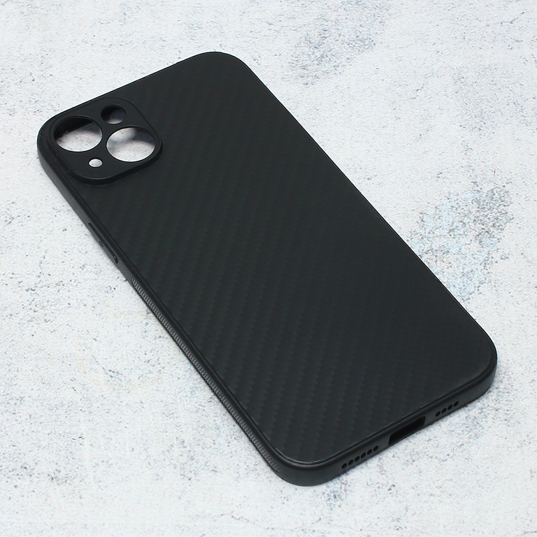 Maska(futrola) Carbon fiber za iPhone 14 Max 6.7 crna