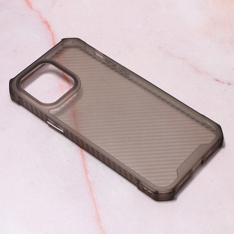 Maska(futrola) Carbon Crystal za iPhone 14 Pro Max 6.7 crna