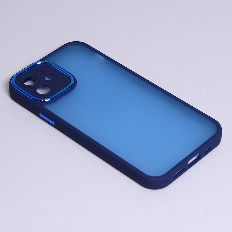 Maska(futrola) Shining Camera za iPhone 12 6.1 plava
