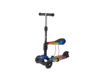 Kikka Boo Dečiji trotinet Makani Ride and Skate 3in1 Rainbow do 50kg KKB80092