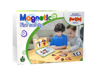 Pertini Igračka Magnetni set Mali vatrogasac 23365