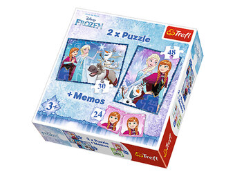 Slagalica 2u1 i Memos Frozen 12-906172