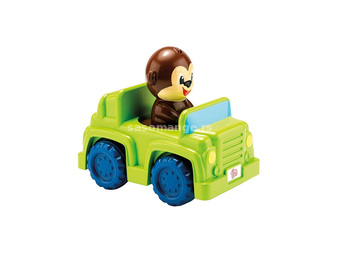 Kids II Auto na potez Press &amp; Zoom Pals - Monkey sku52144-monkey