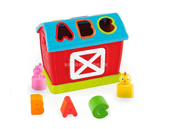 Kids II Barnyard Fun Shape Sorter - Štala sa Oblicima sku9304