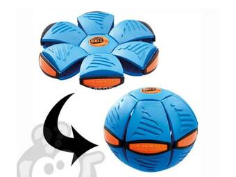 Disk lopta - frizbi se pretvara u loptu - Flat ball