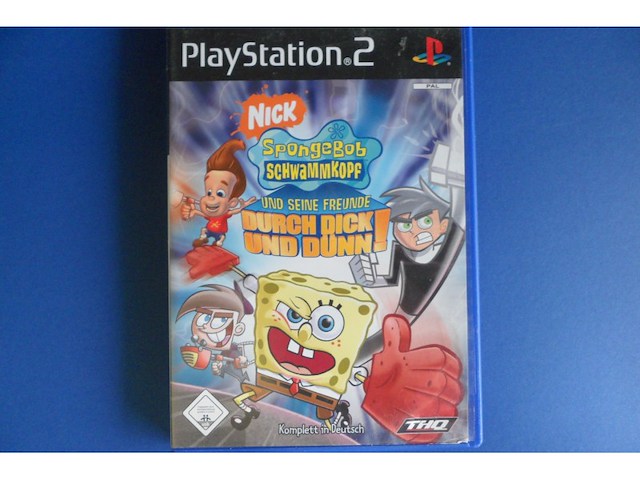 Spongebob / kutija sa omotom PlayStation 2 (PS2)