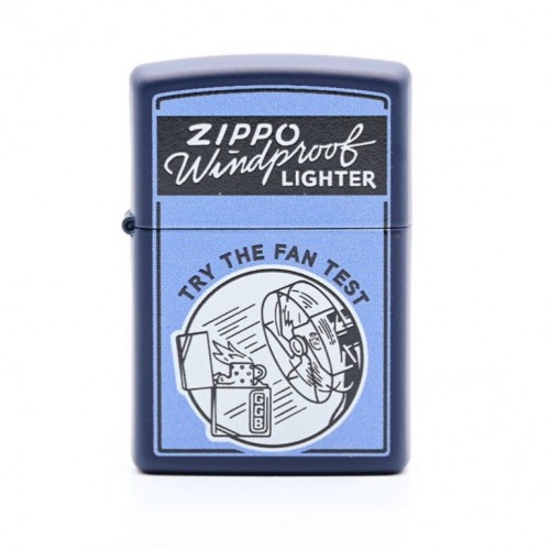 ZIPPO upaljač Fan Test design