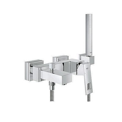 Grohe Eurocube baterija za kadu sa tuš ručicom, crevom i držačem 23141000