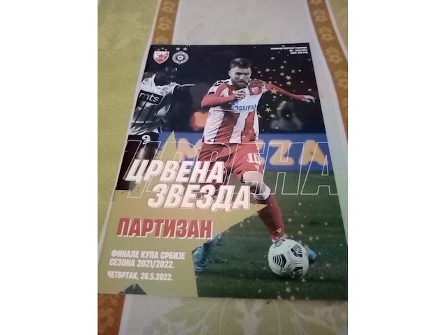 Crvena Zvezda - Partizan - fudbalski program