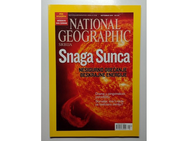 Nacionalna geografija septembar 2009