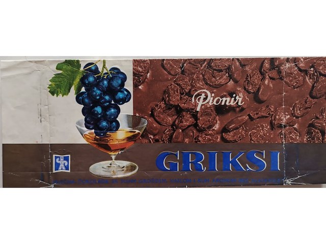 Griksi čokolada Pionir