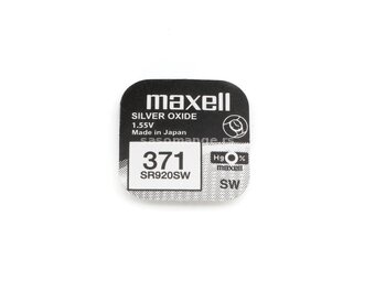 Baterija srebro oksid Maxell 1.55V SR920SW/370/371