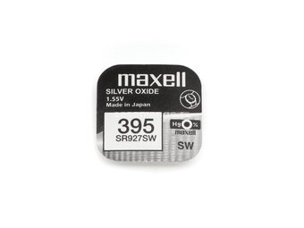 Baterija baterije srebro oksid Maxell 1.55V SR927SW/395/399