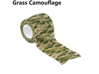 Kamuflazna traka dezen zelena trava boj 2