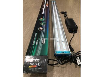 Aqua Zonic Slim Double LED 60cm