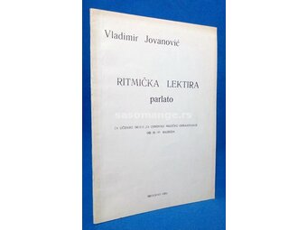 Ritmička lektira : parlato - Vladimir Jovanović