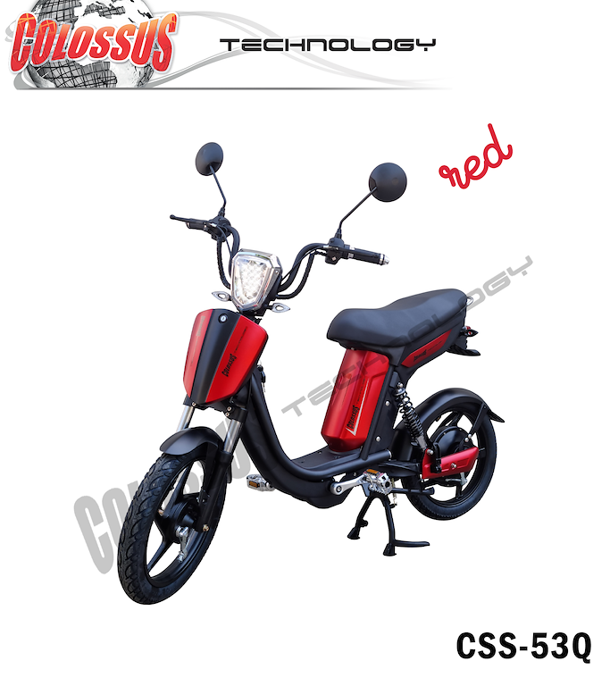 ELEKTRIČNA BICIKLA SCOOTER CSS-53Q crveni