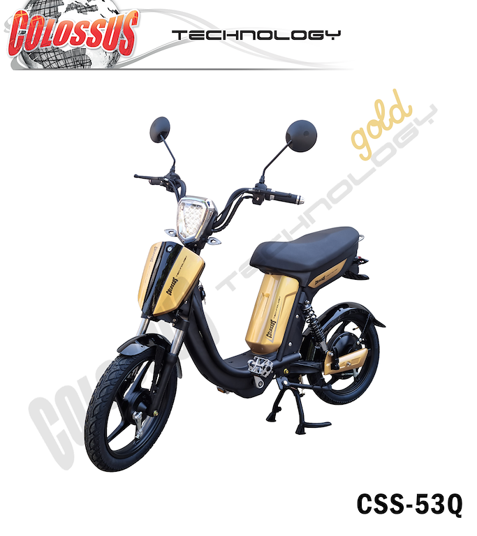 ELEKTRIČNA BICIKLA SCOOTER CSS-53Q gold