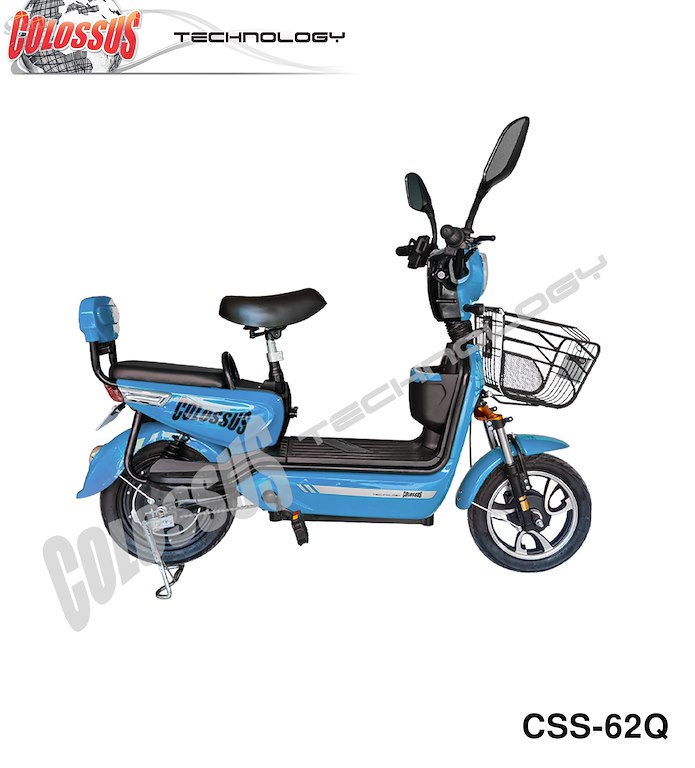 ELEKTRIČNA BICIKLA SCOOTER CSS-62Q plava