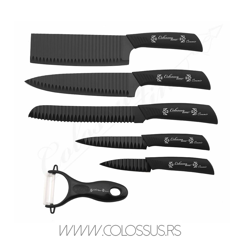 SET KERAMIČKIH NOŽEVA 5 PCS. CL-35 COLOSSUS LINE